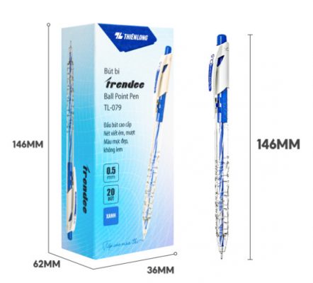 VIẾT BI TL 079-XANH - Nhà phân phối Kim Lợi