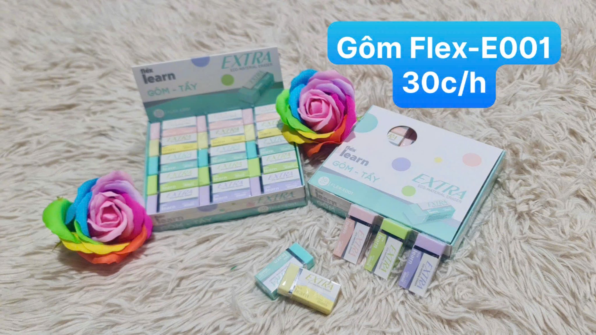 GÔM FLEX-E001 (30V/HỘP) - Nhà phân phối Kim Lợi