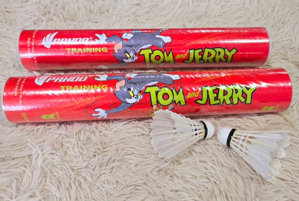 CẦU LÔNG PANDO TOM AND JERRY ĐỎ - Nhà phân phối Kim Lợi